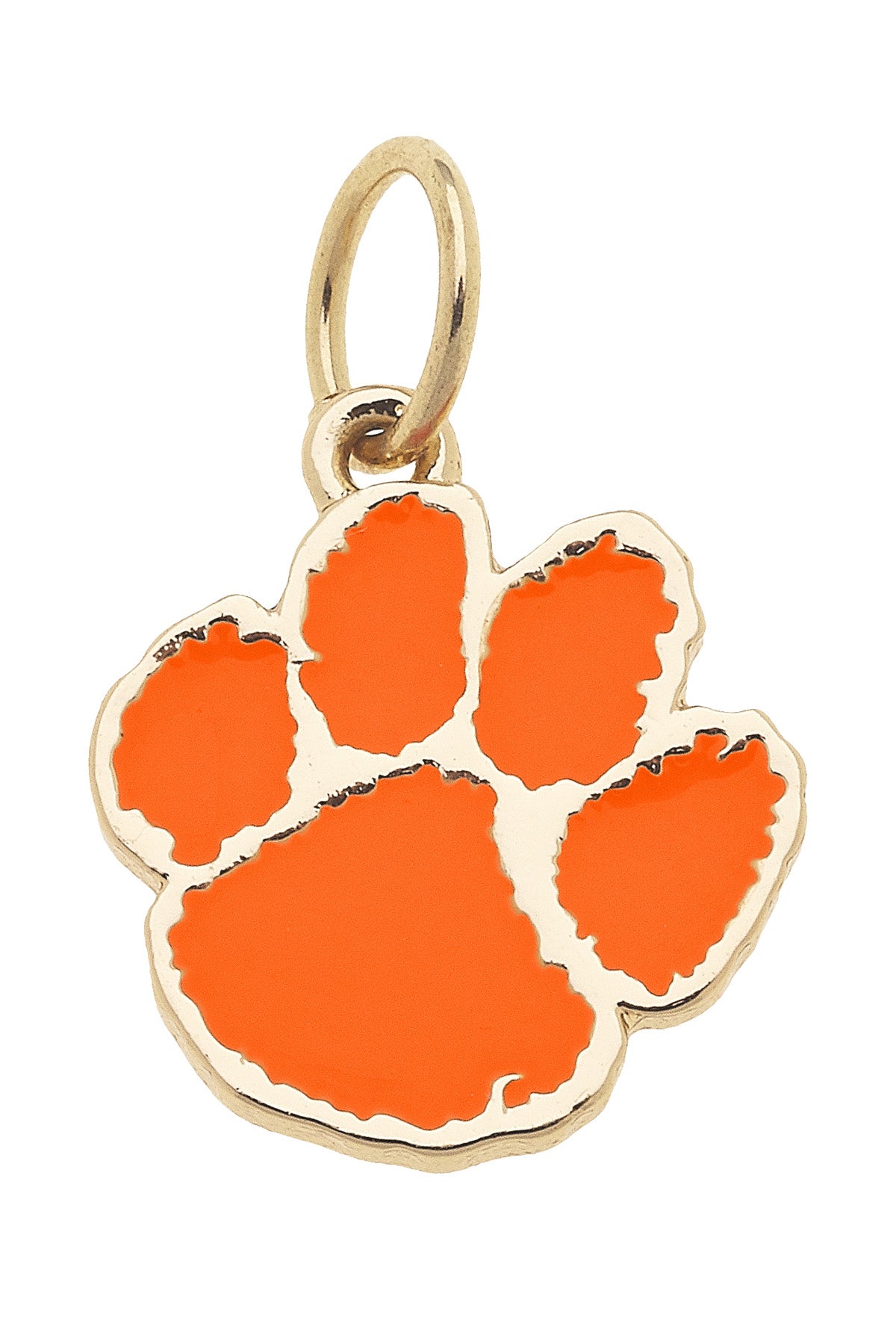 Charmed - Clemson Tiger Enamel Logo Charm – Preppy Pineapple Boutique