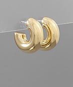 Small Hallow Hoops - Gold – Preppy Pineapple Boutique