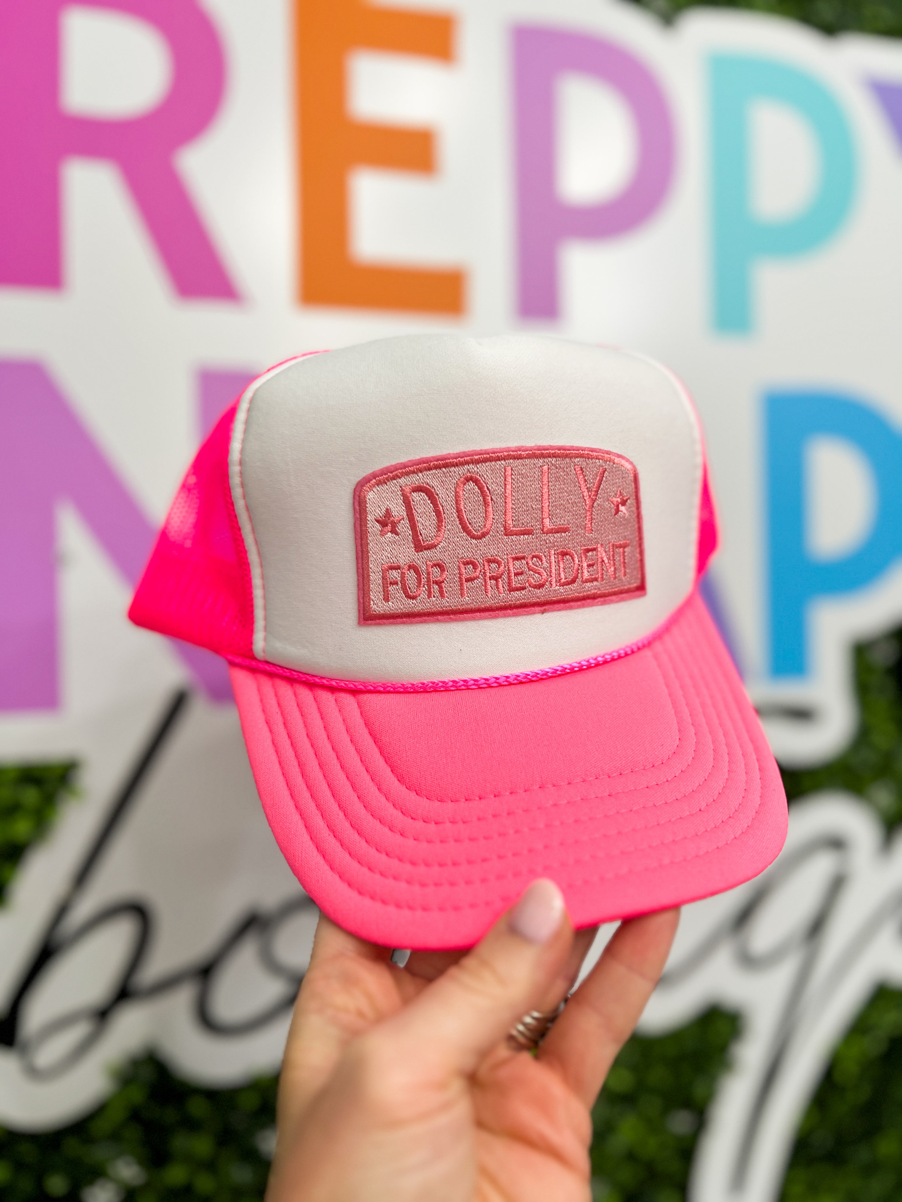 Dolly for President Hat – Preppy Pineapple Boutique