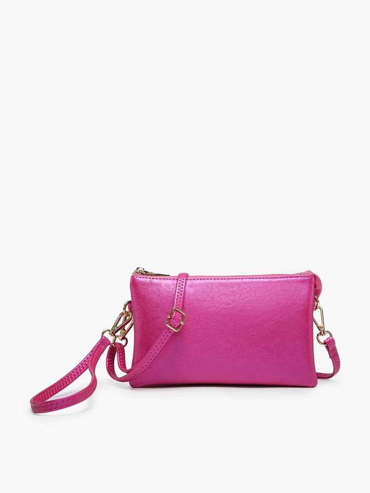 Riley Crossbody/Wristlet-Rubellite – Preppy Pineapple Boutique