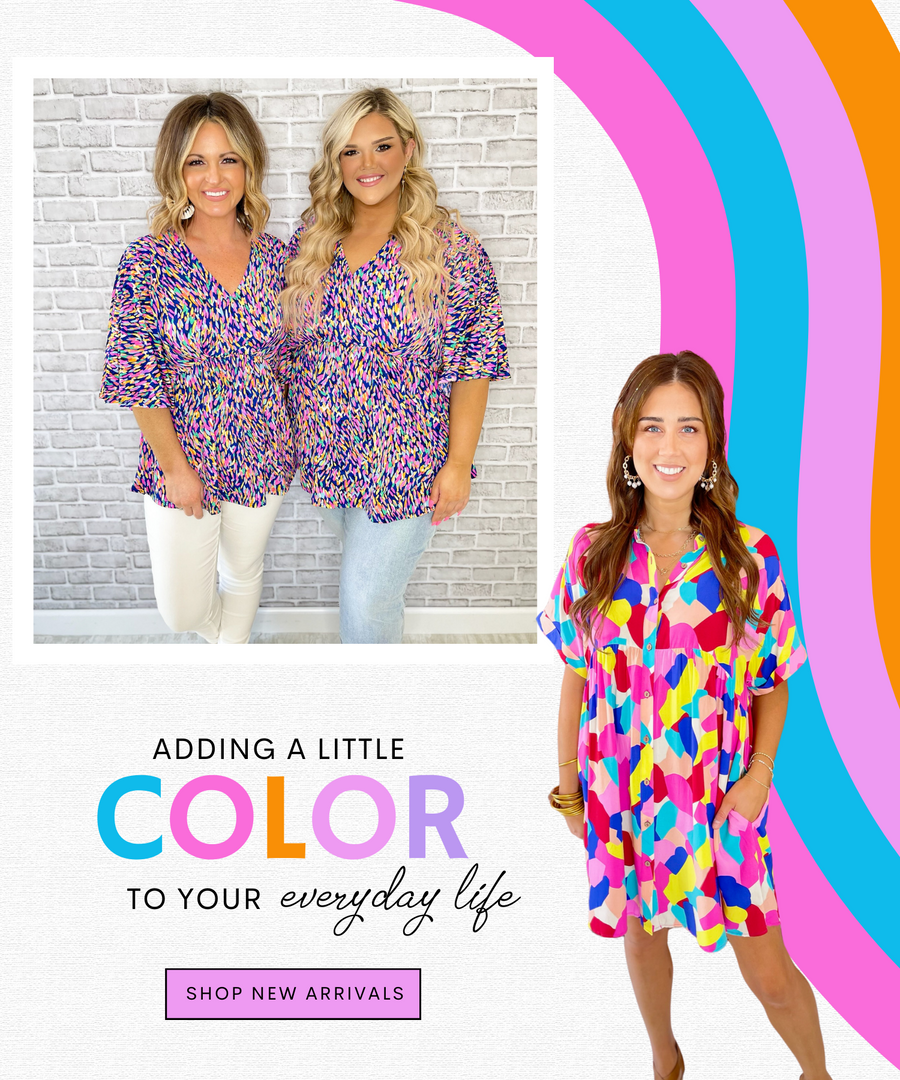 Adding a little COLOR to your everyday life! – Preppy Pineapple Boutique