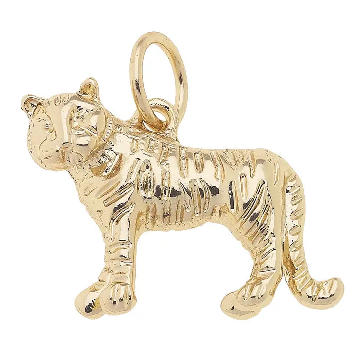 Charmed - Tiger Charm in Shiny Gold – Preppy Pineapple Boutique