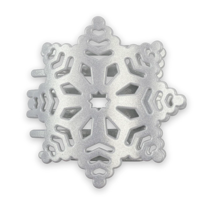 Snowflake Flat Hair Clip – Preppy Pineapple Boutique